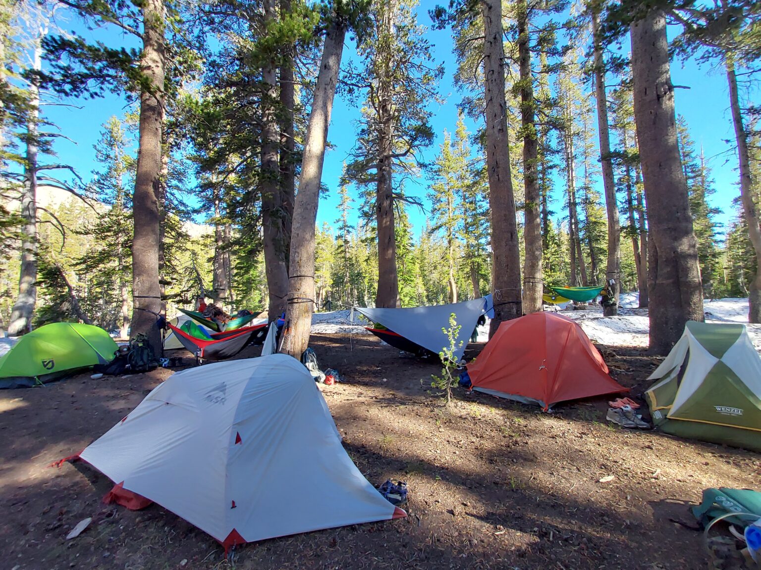 Outdoor Adventure - Calvin Crest - Backpacking Camp